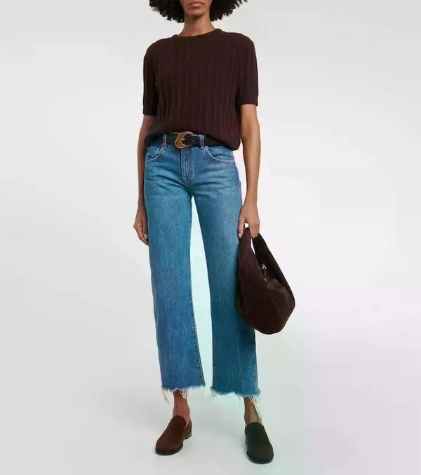 Khaite Alessio Suede Loafers