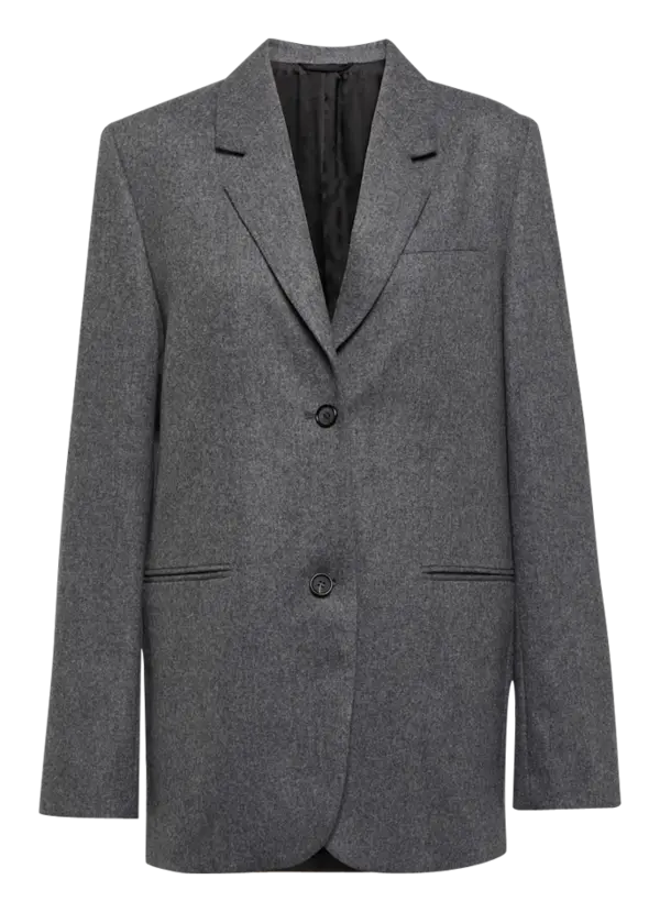 TOTEME Wool-blend Blazer - Grey