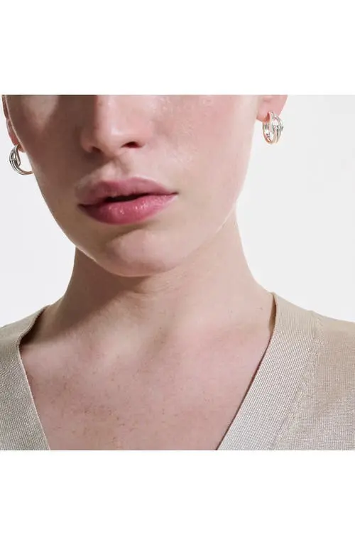 John Hardy Sterling Hoop Earrings - Silver