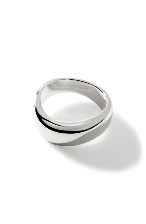 John Hardy Surf Band Ring - Silver