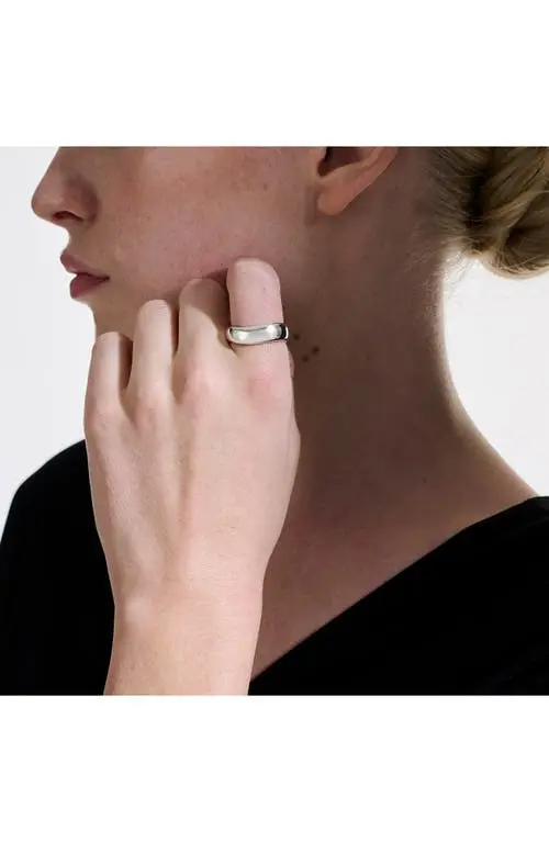John Hardy Surf Band Ring - Silver