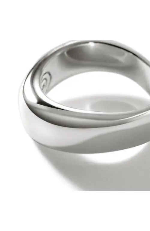 John Hardy Surf Band Ring - Silver