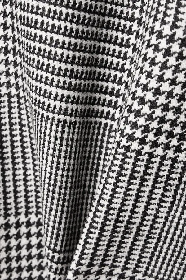 TOM FORD Belted Prince Of Wales Checked Cashmere Coat