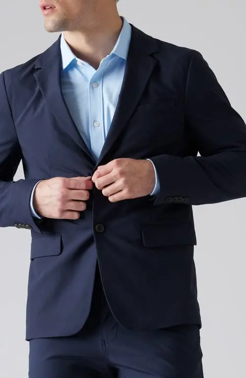 RHONE Commuter Slim Fit Blazer - True Navy