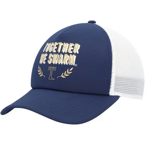 Adidas Georgia Tech Yellow Jackets Phrase Foam Front Trucker Adjustable Hat