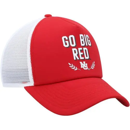 Adidas Nebraska Huskers Phrase Foam Front Trucker Adjustable Hat