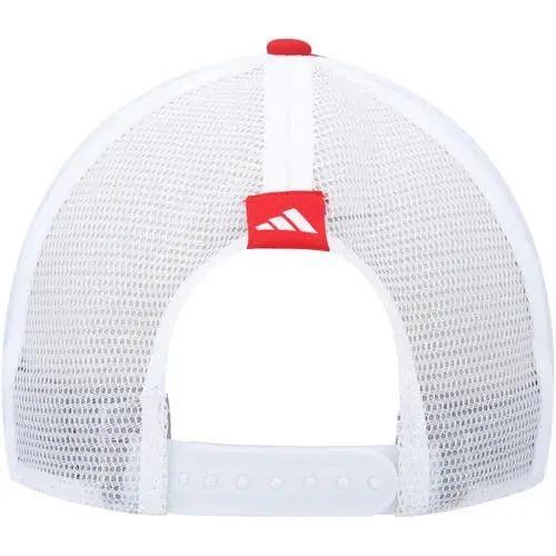 Adidas Nebraska Huskers Phrase Foam Front Trucker Adjustable Hat