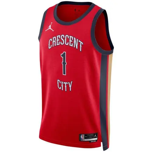 JORDAN BRAND Zion Williamson New Orleans Pelicans Statement Edition Swingman Jersey