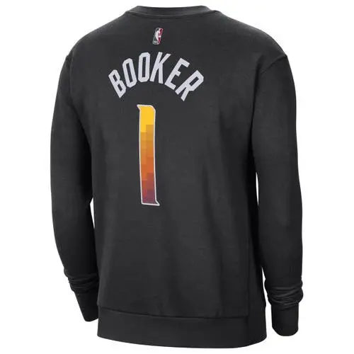 JORDAN BRAND Devin Booker Phoenix Suns Statement Name & Number Pullover Sweatshirt