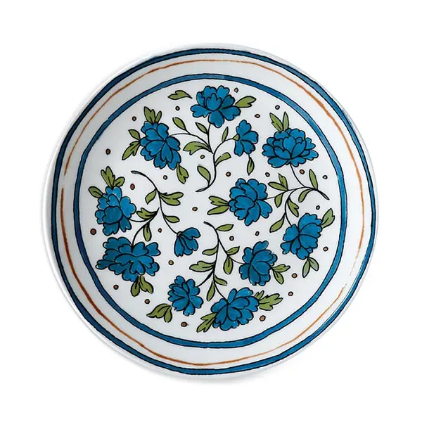 Twig New York H. Bachelor Button 8 Salad Dessert Plate - Multi
