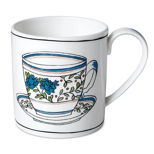 Twig New York H. Bachelor Button Mug Number 1 - Multi
