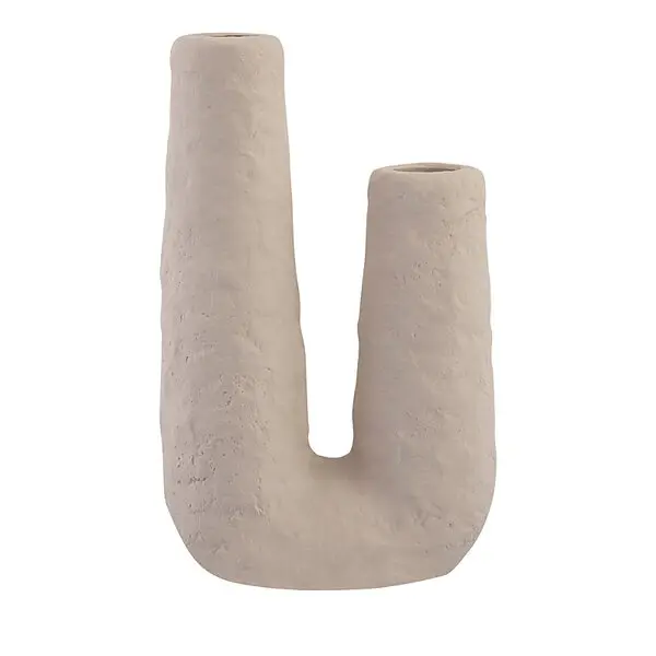TOV FURNITURE Salaa Concrete Table Vase - Beige