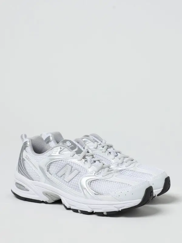 NEW BALANCE Lace Up Sneakers - Silver