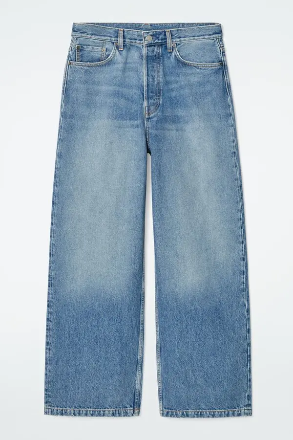 Cos Volume Wide-leg Jeans - Blue
