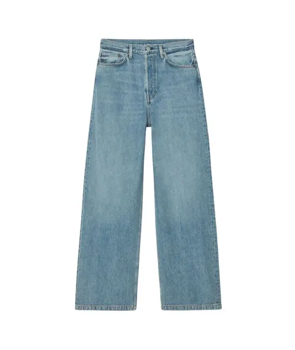 Cos Volume Wide-leg Jeans - Dusty Blue