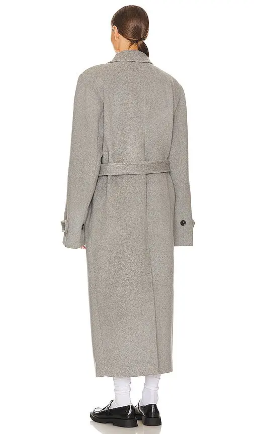 HELSA Bold Shoulder Long Coat