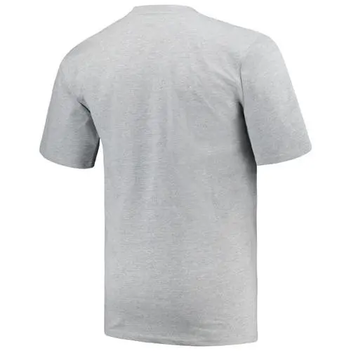 Profile Heather Gray Los Angeles Angels Big & Tall T-shirt Combo Pack