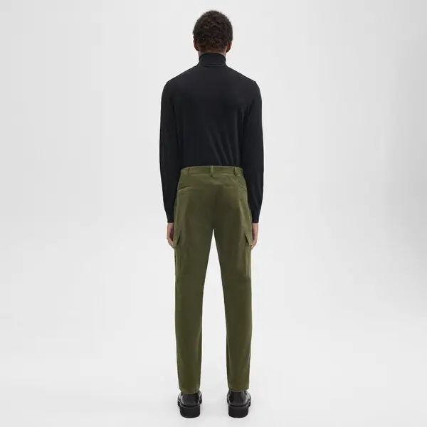 Theory Classic-fit Cargo Pant In Stretch Corduroy