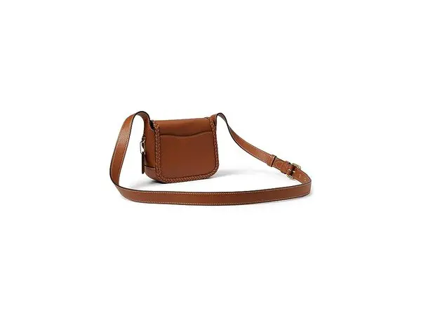 COACH Braided Leather Trim Tabby Messenger 19