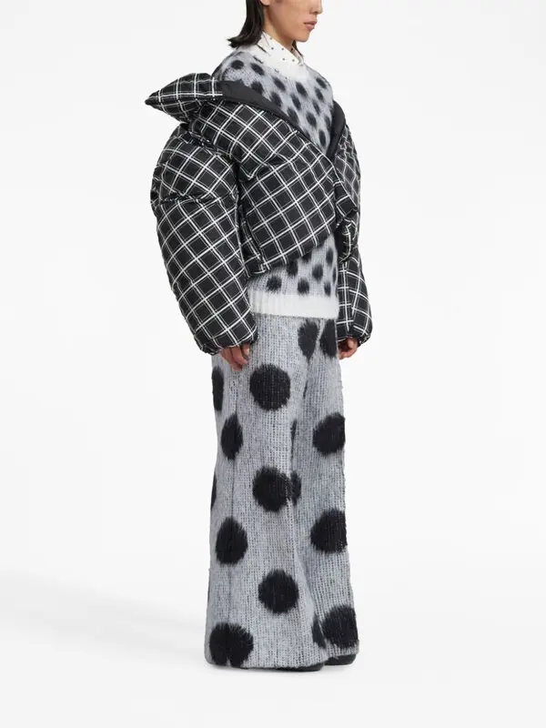 Marni Checked Down Jacket