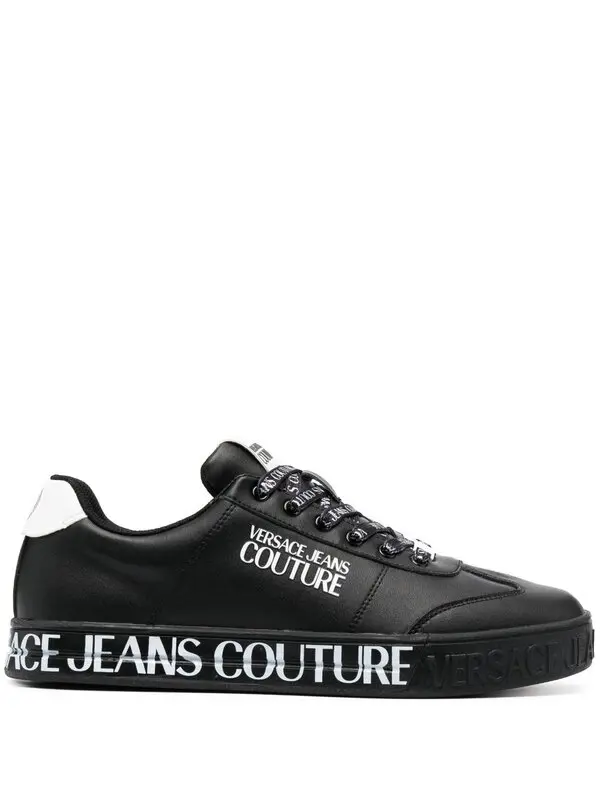 Versace Logo-print Low-top Sneakers