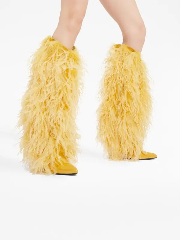 GIUSEPPE ZANOTTI 105mm Xylia Knee-high Boots