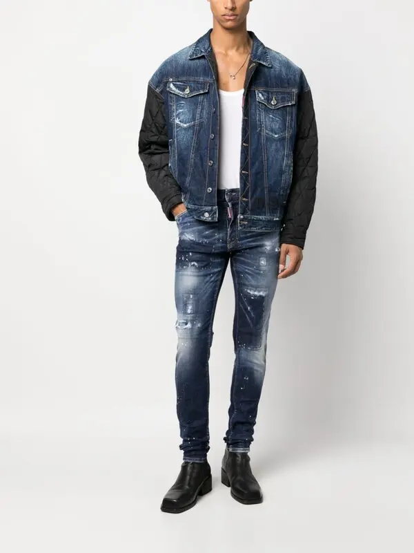 Dsquared2 Mid-rise Skinny Jeans - Blue