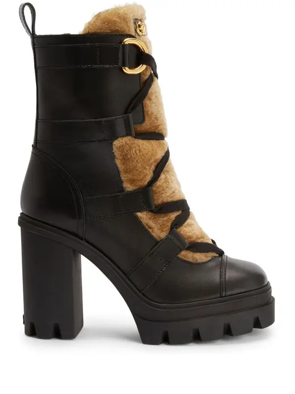 GIUSEPPE ZANOTTI Leyre 110mm Leather Boots