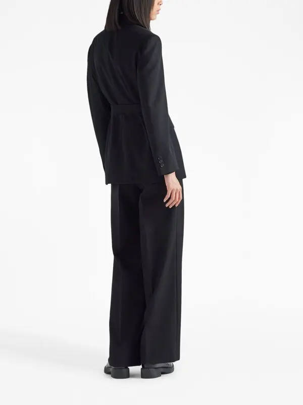 Prada Belted Tailored Trousers