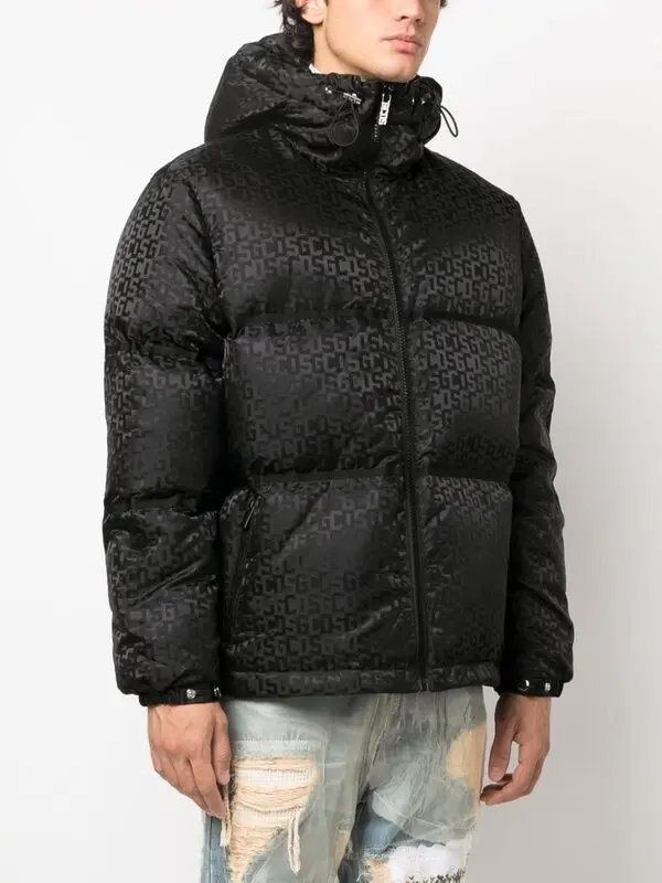 Gcds Logo-monogrammed Padded Jacket