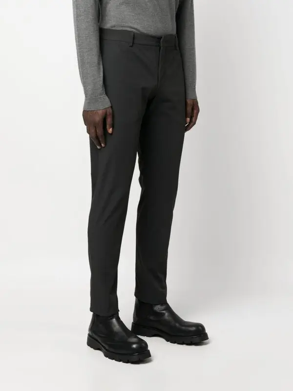 PT TORINO Concealed-fastening Tapered Trousers