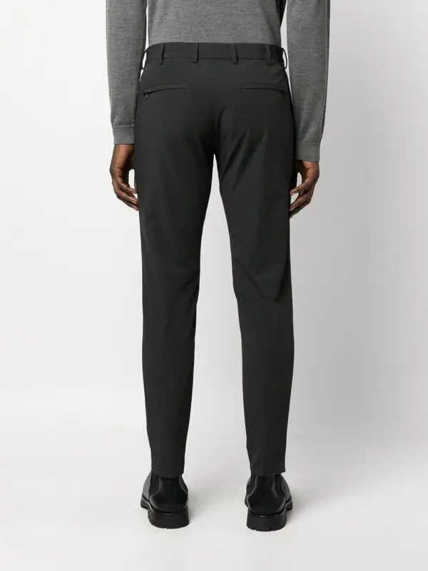 PT TORINO Concealed-fastening Tapered Trousers