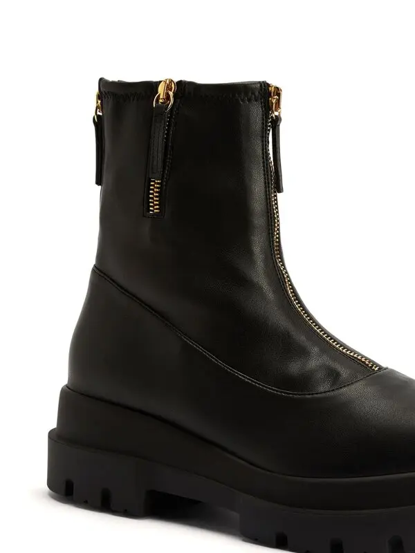 GIUSEPPE ZANOTTI 40mm Avice Zipped Ankle Boots - Black