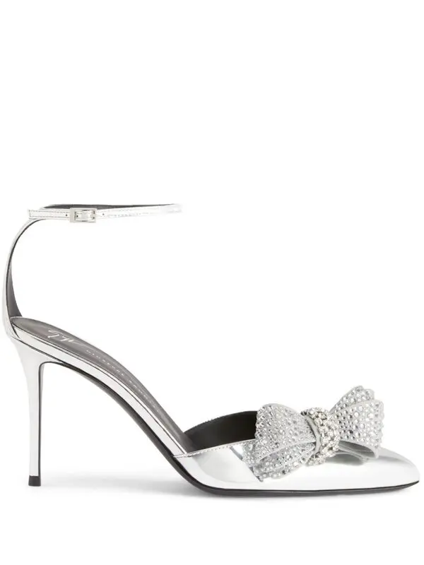 GIUSEPPE ZANOTTI 90mm Mahrtina Pumps