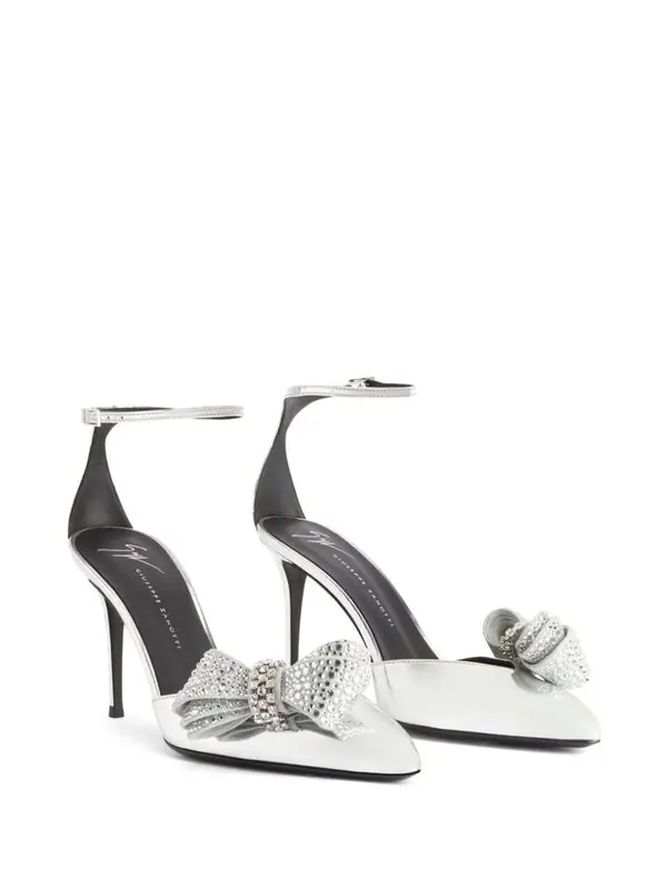 GIUSEPPE ZANOTTI 90mm Mahrtina Pumps
