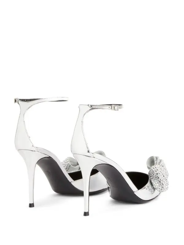 GIUSEPPE ZANOTTI 90mm Mahrtina Pumps