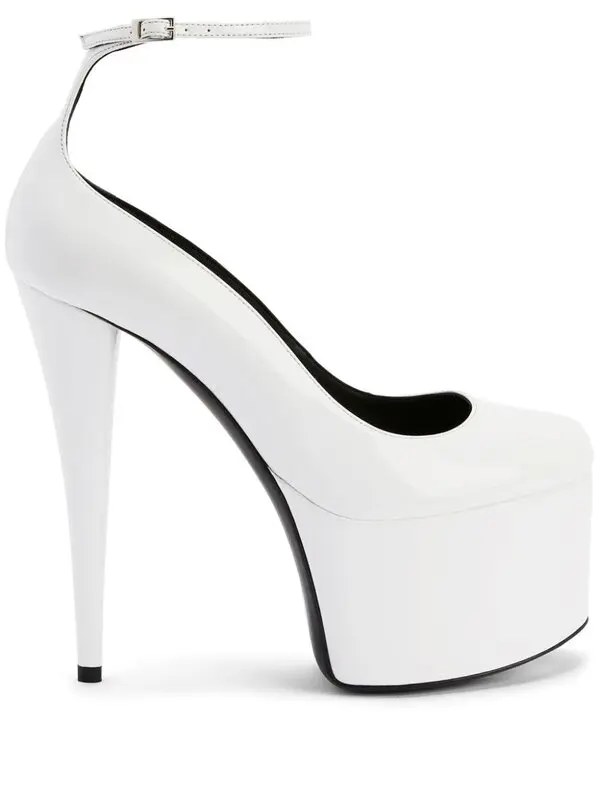 GIUSEPPE ZANOTTI 150mm Gz-yana Platform Pumps - White