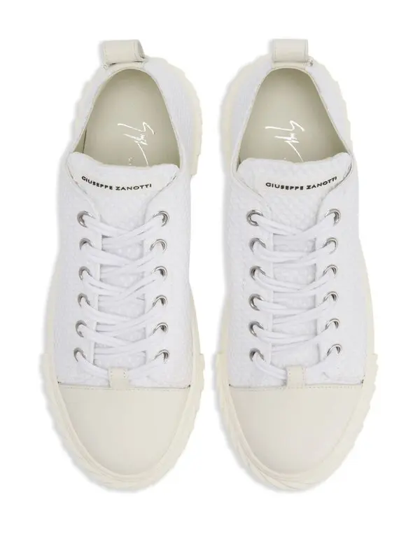 GIUSEPPE ZANOTTI Blabber High-top Sneakers - White