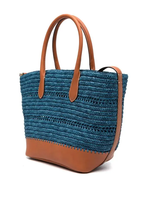 Ralph Lauren Raffia Tote Bag