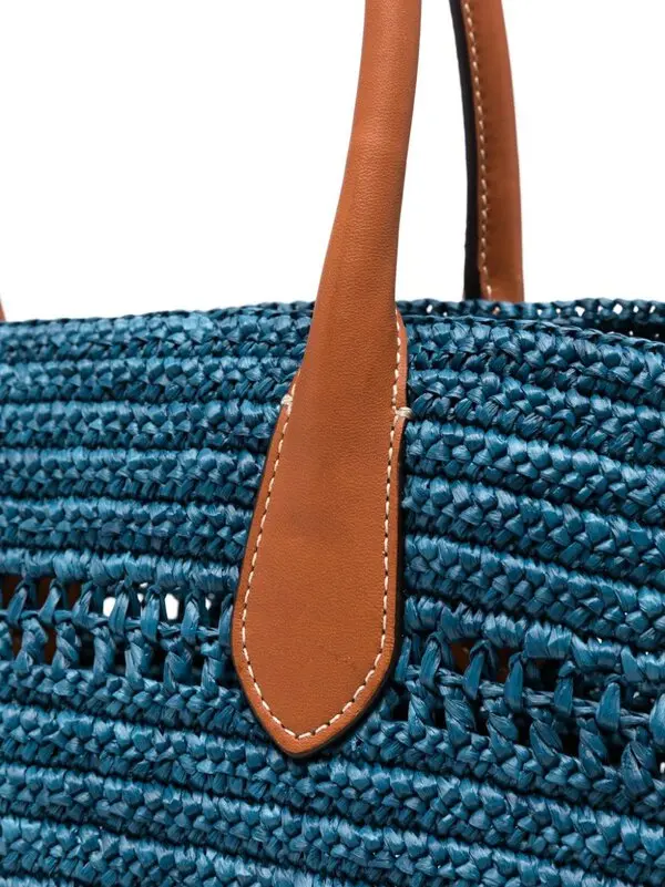 Ralph Lauren Raffia Tote Bag