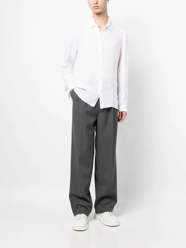 Transit Long-sleeve Linen Shirt