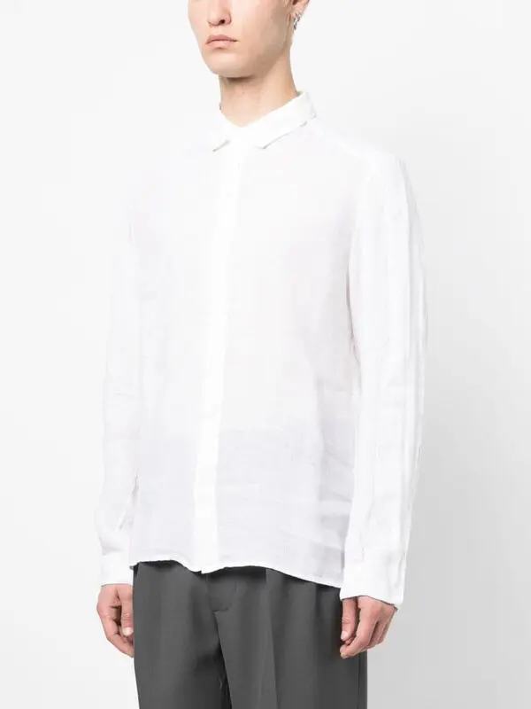 Transit Long-sleeve Linen Shirt
