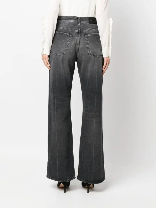 Pinko Logo-patch Bootcut Jeans