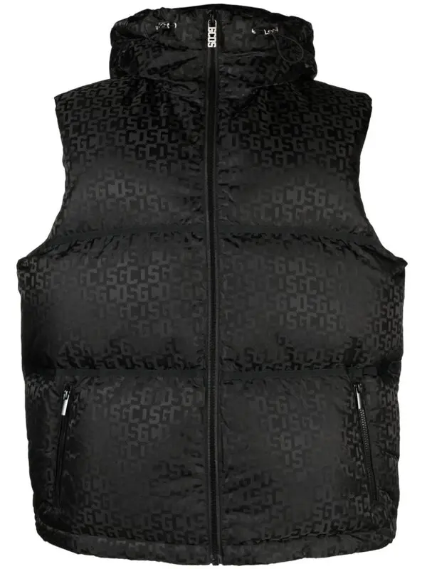 Gcds Logo-monogrammed Padded Gilet