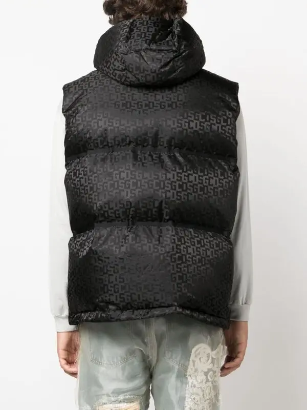 Gcds Logo-monogrammed Padded Gilet