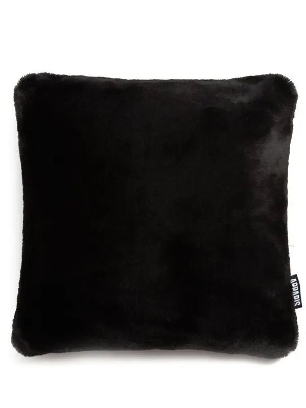 Apparis Brenn Faux Fur Pillow - Black