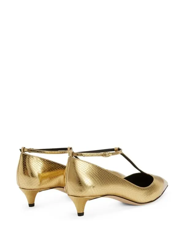 GIUSEPPE ZANOTTI 35mm Olivia Pumps - Gold