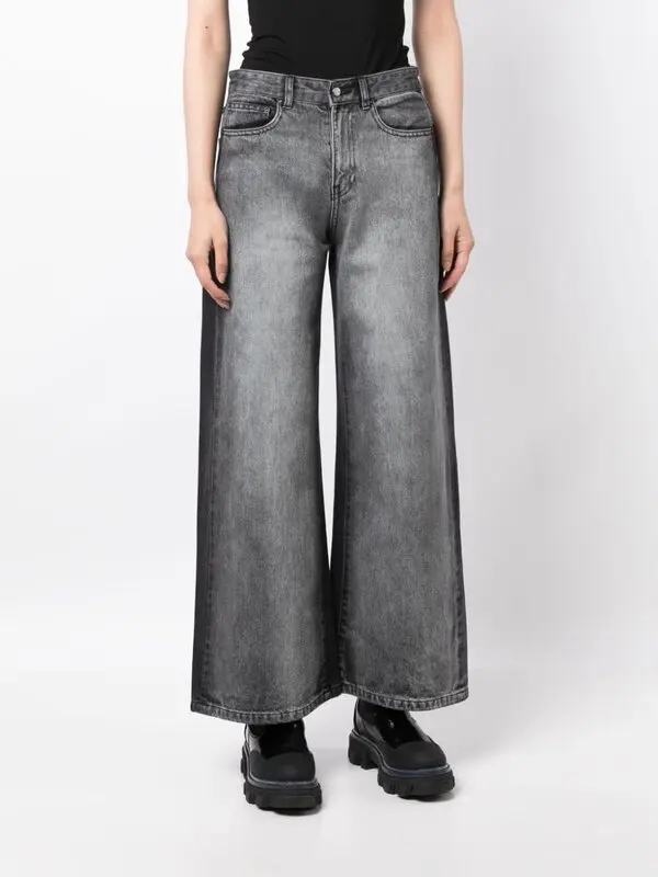 JNBY Panelled Wide-leg Jeans