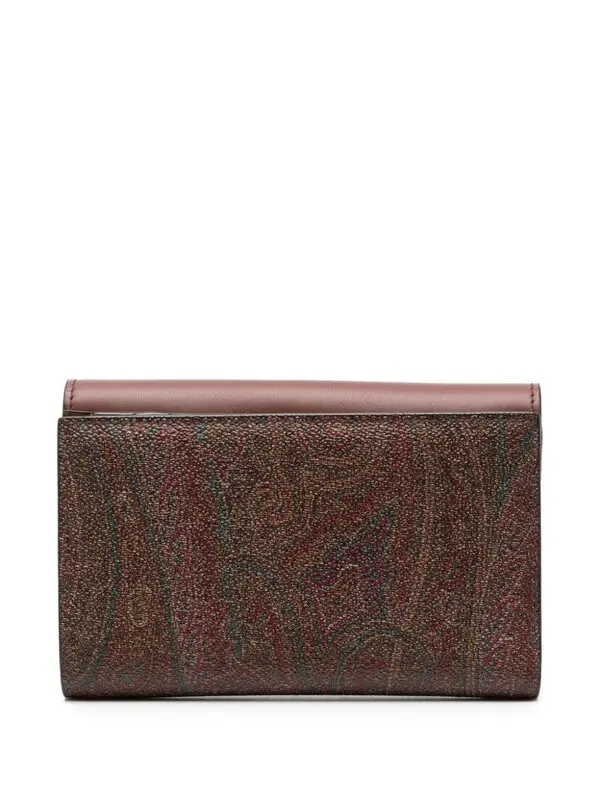 Etro Paisley-print Leather Wallet