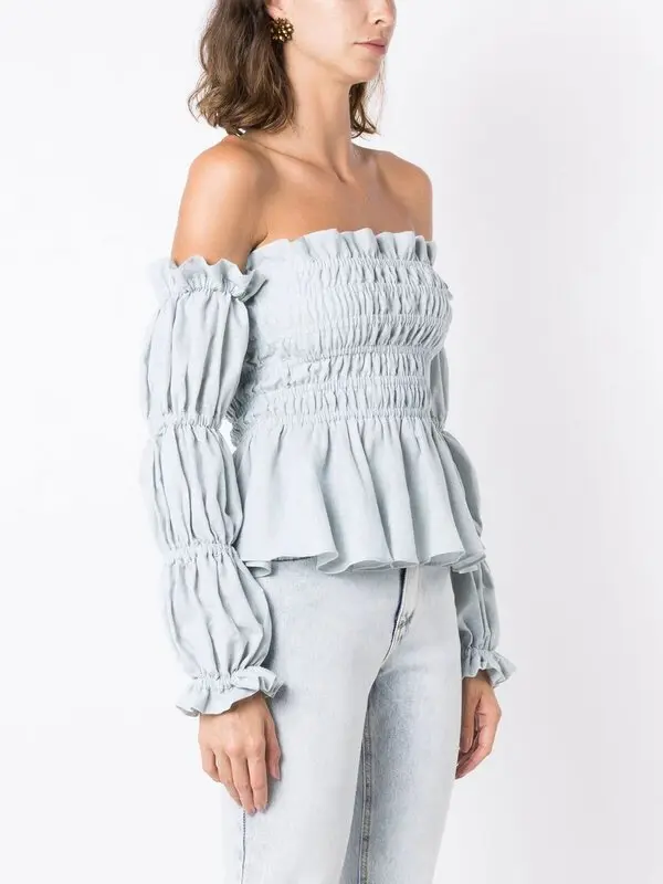 Isolda Daphne Off-shoulder Blouse